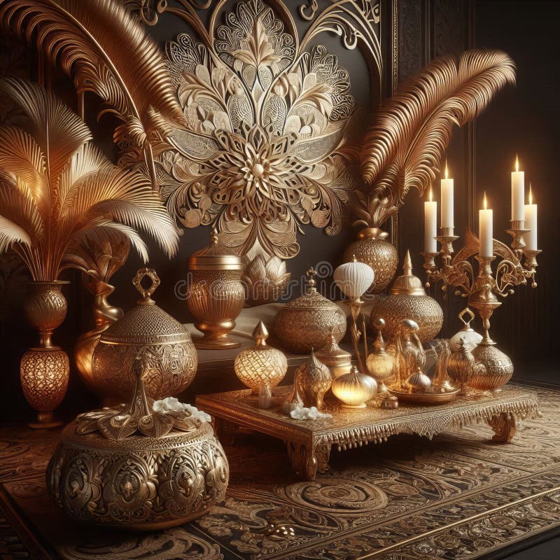 Luxurious and Exotic Perfect for Mediterranean or Middle Easter Stock ...