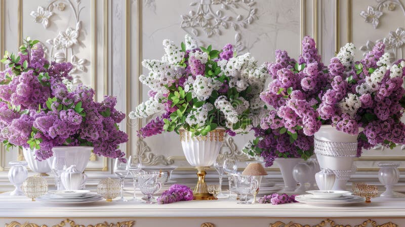 A Luxurious French Chateau Dining Experience, Featuring an Elegantly ...