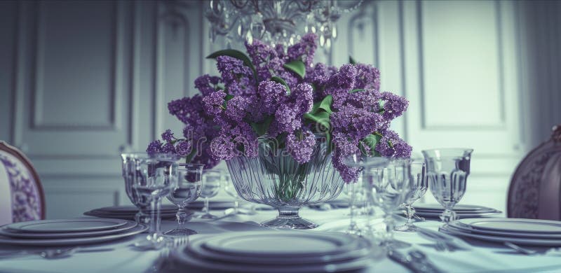 A Luxurious French Chateau Dining Experience, Featuring an Elegantly ...