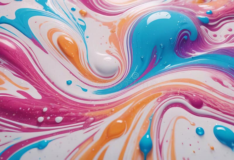 A Luxurious Fusion of Liquid Art and Contemporary Magic Stock ...