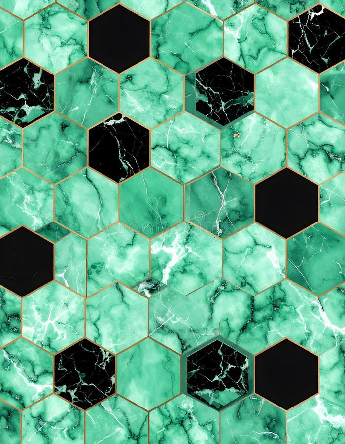 Gold Emerald Green Geometric Pattern Stock Illustrations – 1,091 Gold ...