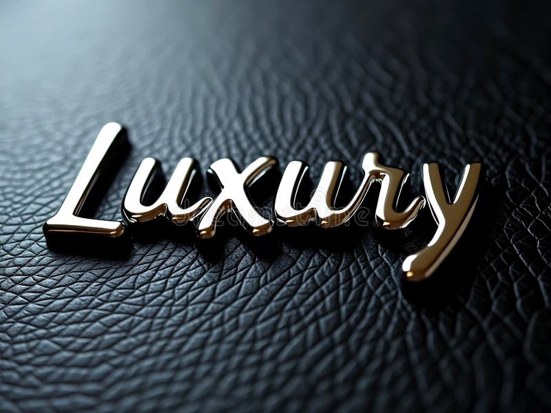 Silver Chrome Luxury Text Effect for Upscale Projects Stock ...