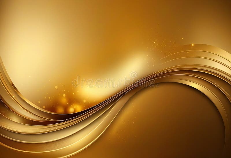 A Luxurious Gold Background for Elegant Designs Stock Illustration ...