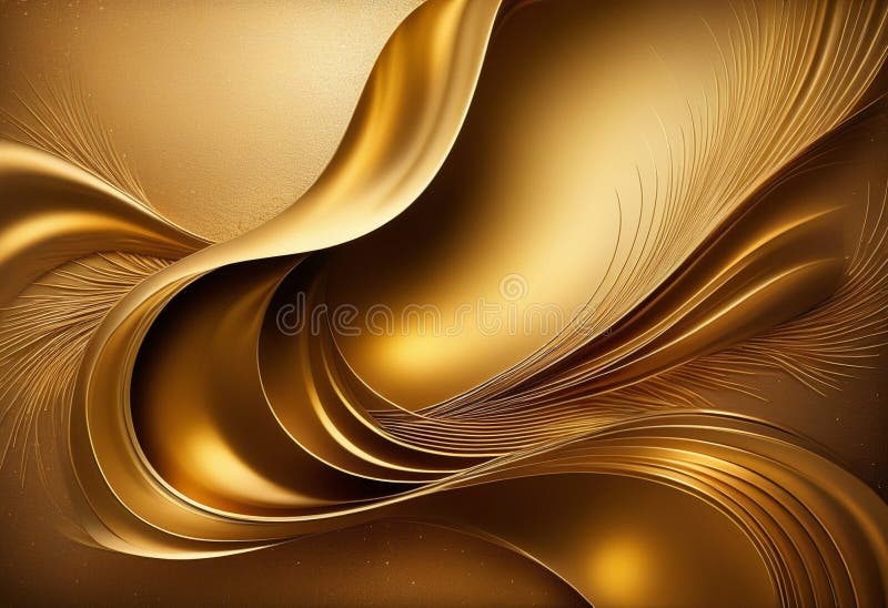 A Luxurious Gold Background for Elegant Designs Stock Illustration ...