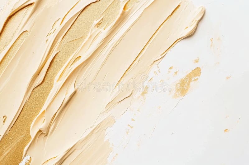 A Luxurious Gold Brush Stroke Sticker, Designed with Transparency, in ...