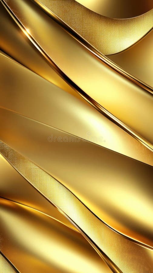 Luxurious Gold Elegance. Glamorous Golden Gradient with Shimmering ...