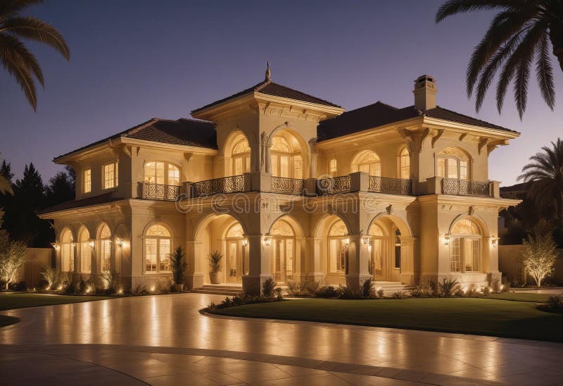 Gold Real Estate Logo in Line Style. Construction, Architecture or ...