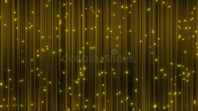 Luxurious Golden Dust Particle with Lines Stock Illustration ...