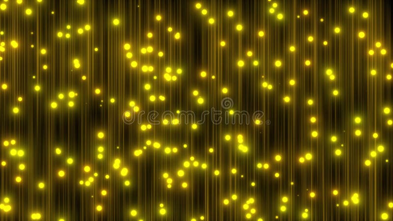 Luxurious Golden Dust Particle with Lines Stock Illustration ...