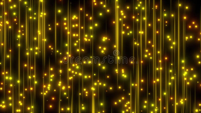 Luxurious Golden Dust Particle with Lines Stock Illustration ...