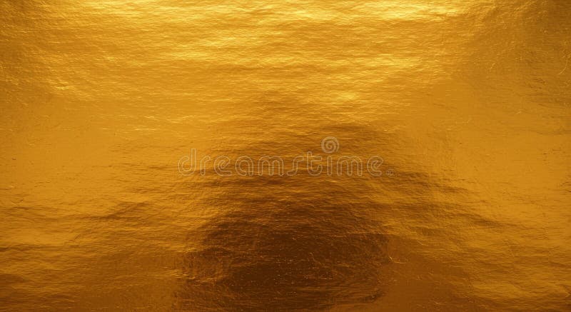 Luxurious Golden Foil Texture Background with Subtle Controlled Creases ...