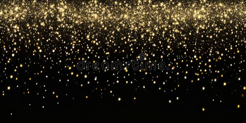 A Luxurious Golden Glitter Backdrop, with Deep Metallic Sparkles that ...