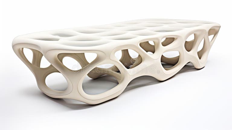 Luxurious High-end Modern Organic Modular Coffee Table Design Stock ...