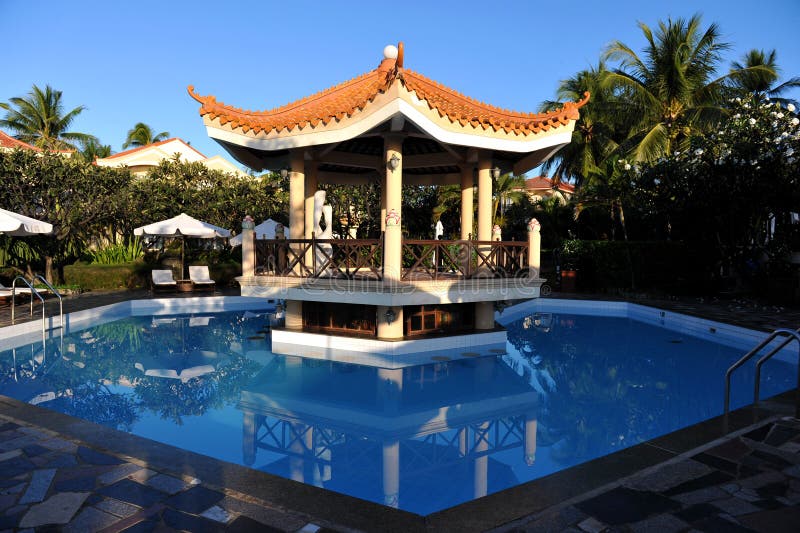 Luxurious Hotel in Mui Ne. Vietnam Editorial Photo - Image of blue ...