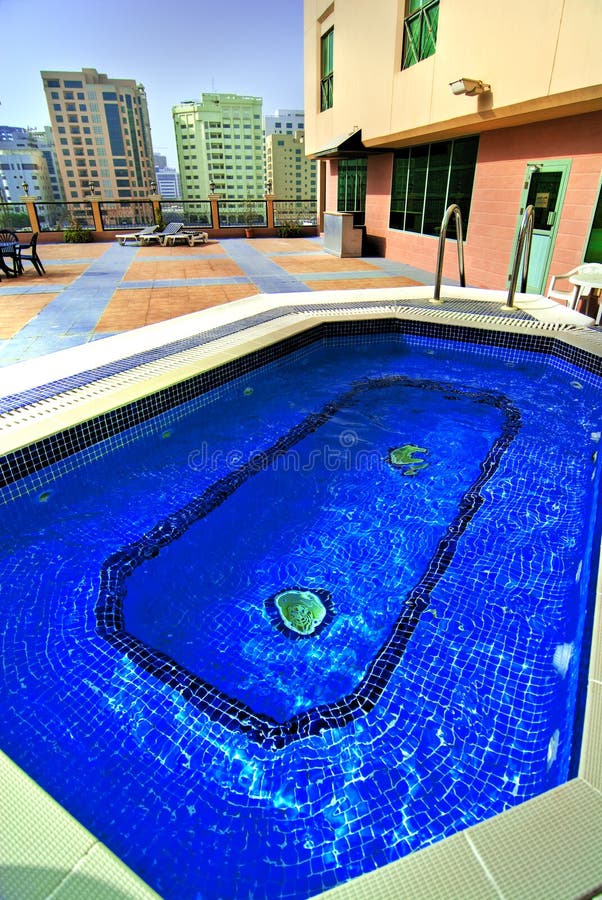 Luxurious Hotel Swimming Pool Stock Photo - Image of water, pool: 4689316
