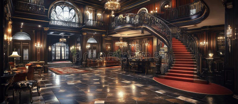 Luxurious Interior Design: Opulent Details and Grand Architectural ...