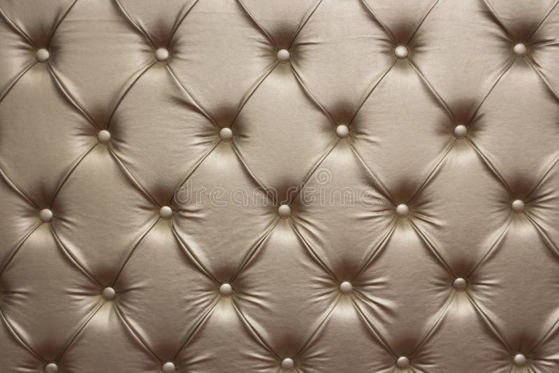 Luxurious Golden Leather Walls Stock Image - Image of upholstery ...