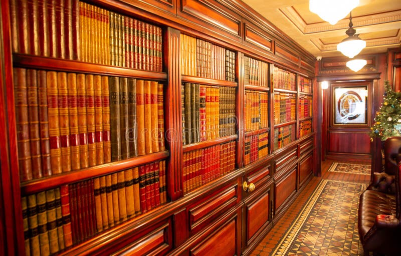 Luxurious Interior of Traditional English Restaurant Stock Image ...