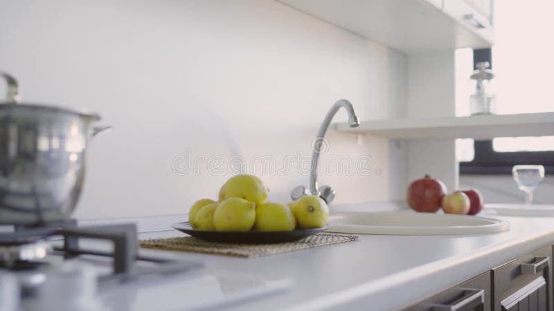 Luxurious Kitchen. Interior of a Modern Kitchen. Kitchen Set ...
