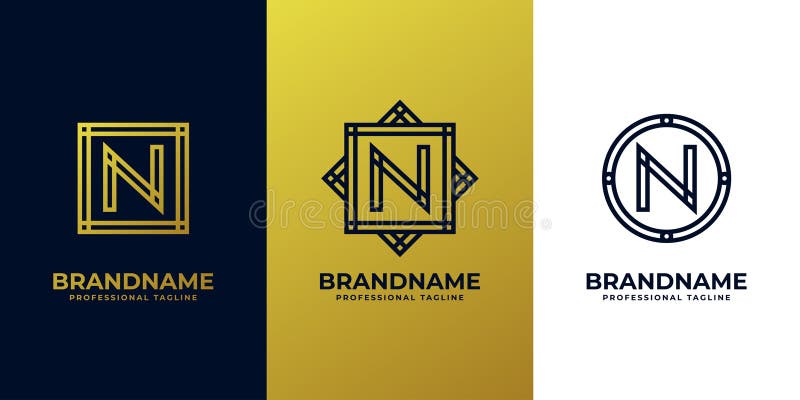 Luxurious Letter N Logo, Suitable for Any Business with N Initials ...