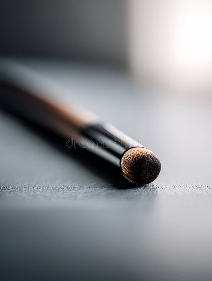 Luxurious Makeup Brushes in a Modern, Natural-Light Studio Stock ...