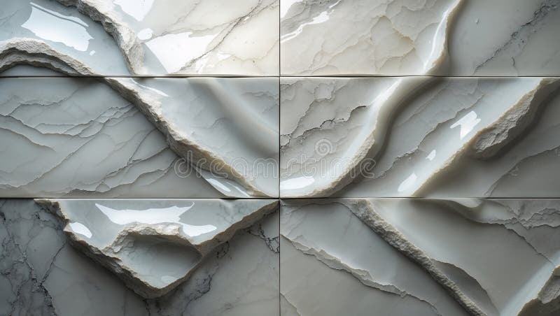 Luxurious Marble Wall Covering Creating a Stunning Visual Effect Stock ...