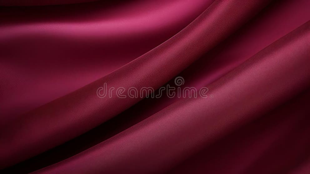 Luxurious Maroon Twill Fabric Background with Elegant Texture Stock ...