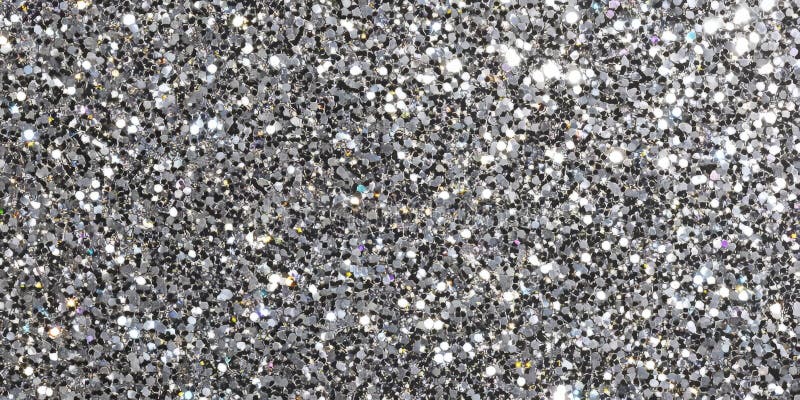 A Luxurious Metallic Silver Glitter Backdrop with Bright, Glittering ...