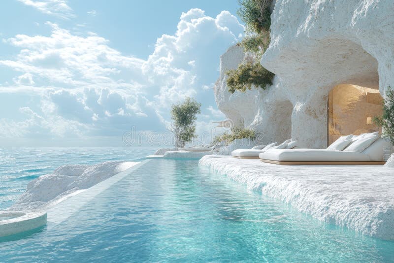 Luxurious Oceanfront Retreat Featuring an Infinity Pool and Cliffside ...