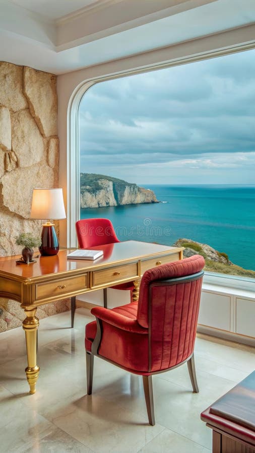 Elegant Workspace Ocean Scenery Stock Photos - Free & Royalty-Free ...