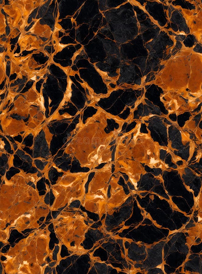 Luxurious Orange Veined Marble Seamless Pattern for Elegant Designs ...