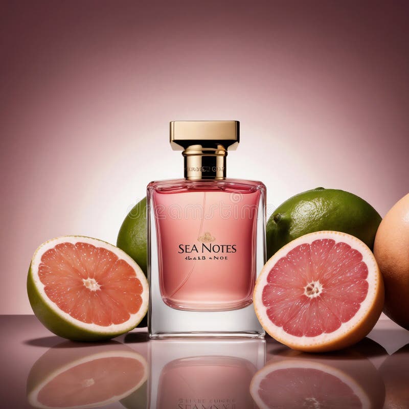 Luxury Perfumes. Pink Label. Design No. 7 Stock Illustration ...