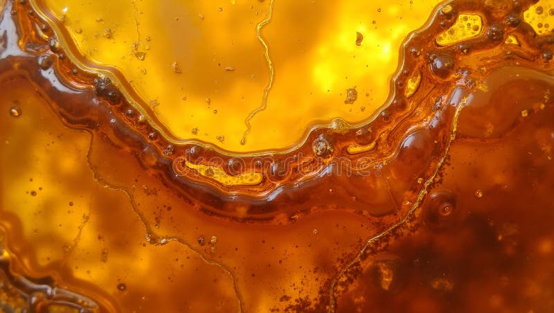 Luxurious Polished Amber Texture with Golden Swirls Stock Illustration ...