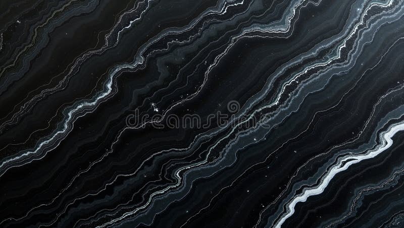 Luxurious Polished Onyx Stone Texture with Black and White Streaks ...