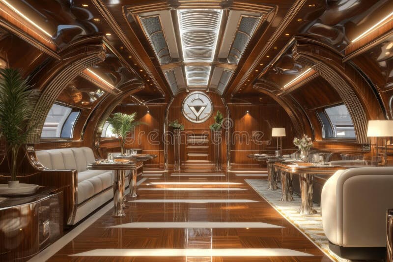 Luxurious Private Jet Interior Design, Opulence and Comfort Redefined ...