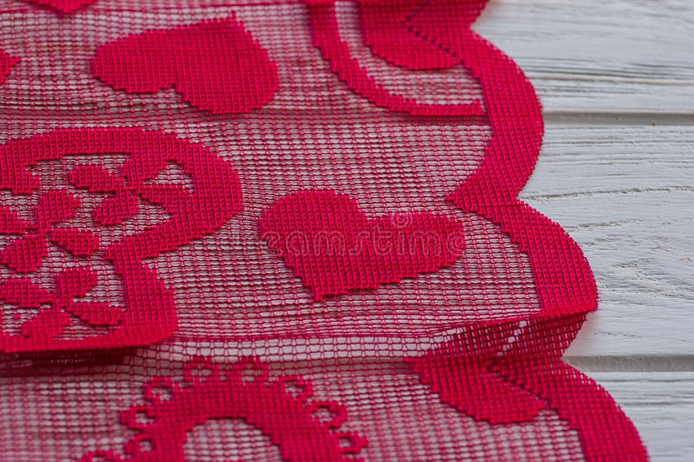 Luxurious Red Mesh Fabric, Useful for Backgrounds. Red Fabric Mesh in ...