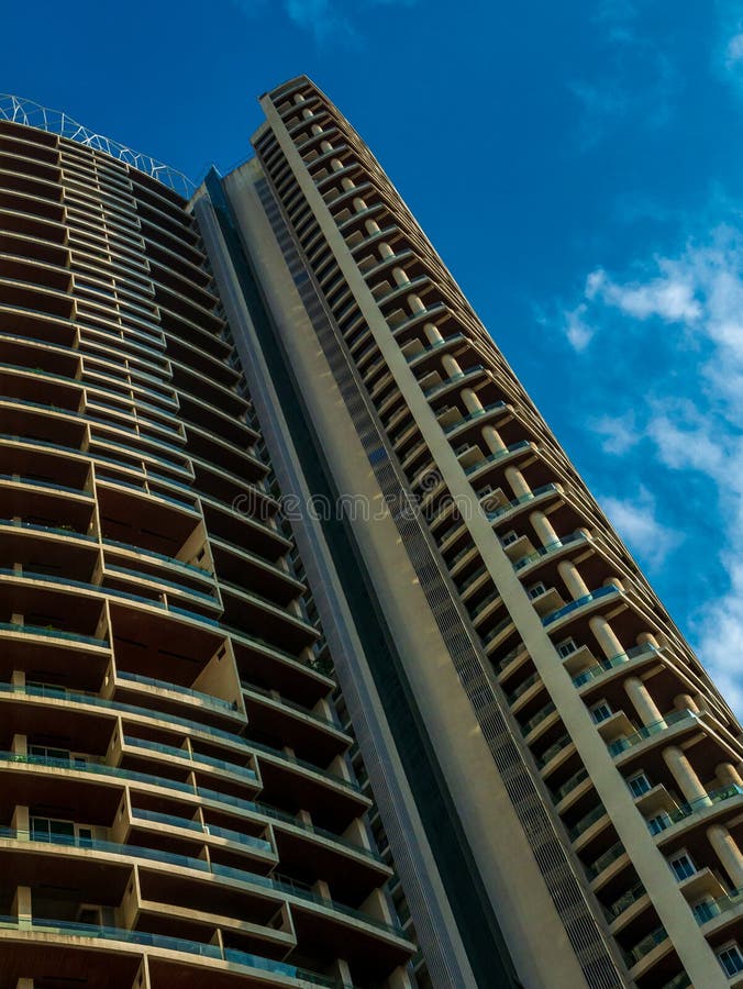 Luxurious Residential Building Stock Photo - Image of home, mumbai ...