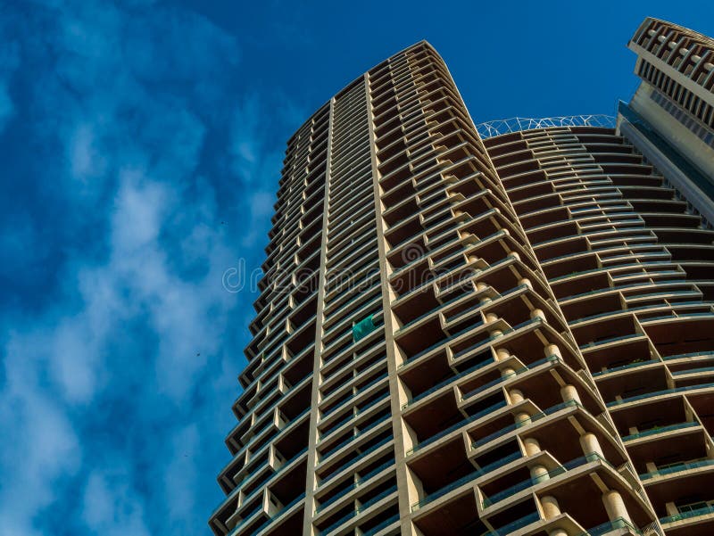 Luxurious Residential Building Stock Image - Image of exterior ...