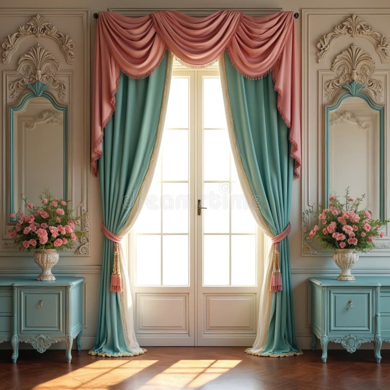 Elegant Style Bright Room Stock Illustrations – 153,647 Elegant Style ...