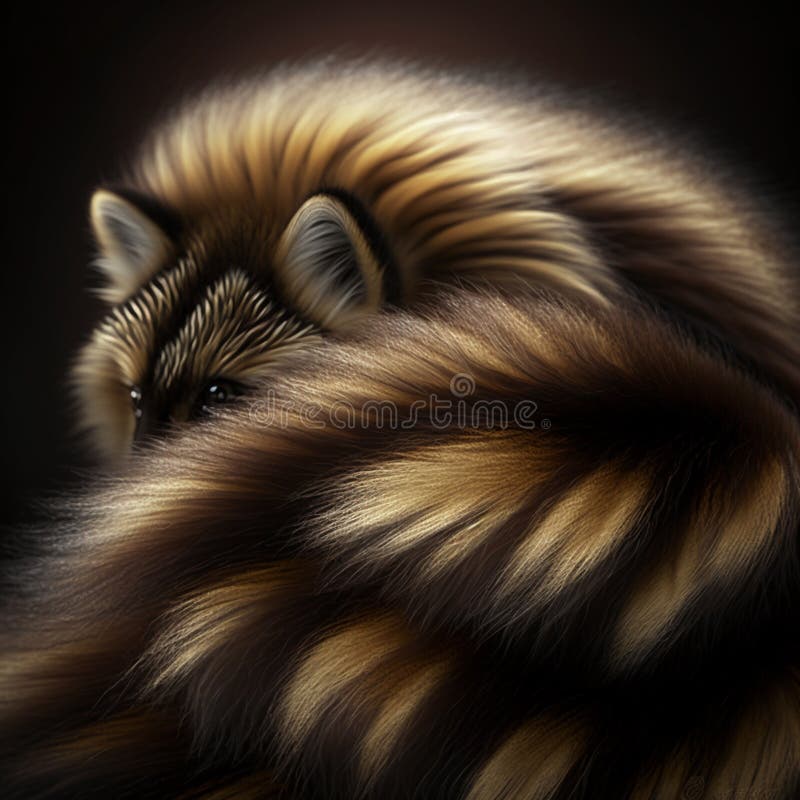 Luxurious Russian Sable Fur - an Enduring Symbol of Style Stock ...