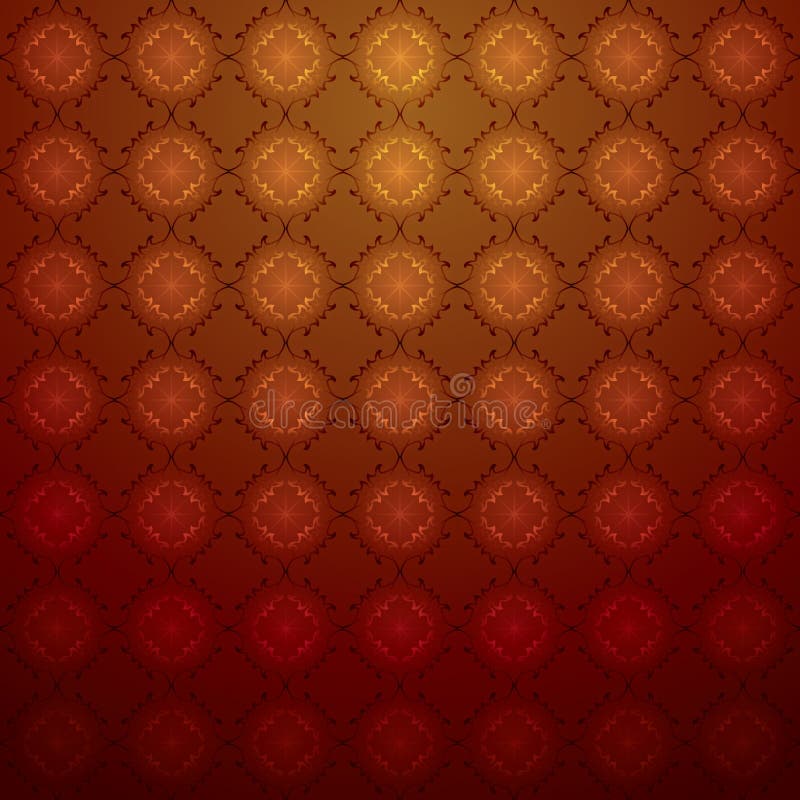 Luxurious Seamless Pattern Wallpaper Background Stock Vector ...