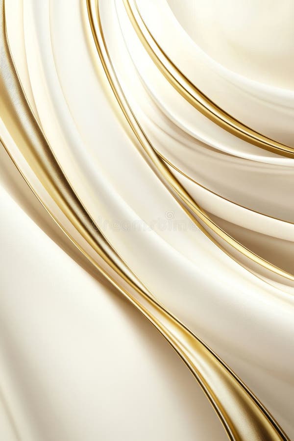 Luxurious Silk Fabric, Distinguished by Its Gentle, Flowing Folds ...