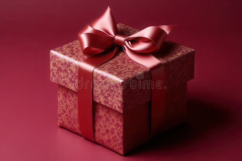 Luxurious Silk Present Packaging Stock Illustration - Illustration of ...
