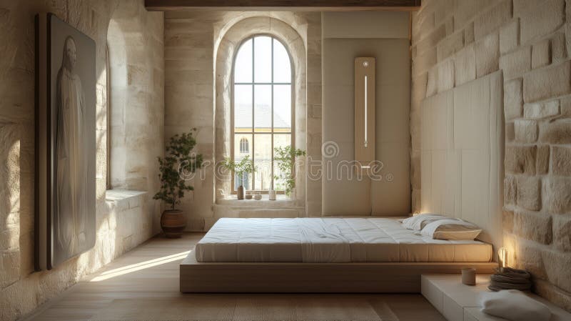 Luxurious Sleep Sanctuary Featuring Modern Design and High-tech ...