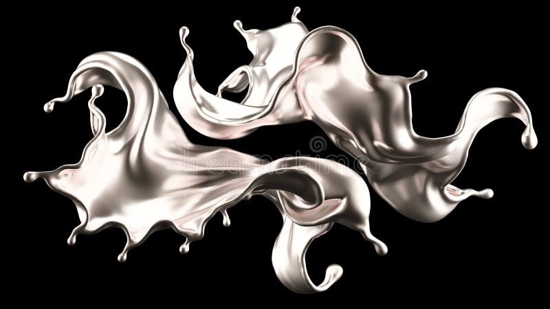 Splash Silver Rendering Illustration Stock Illustrations – 2,553 Splash ...