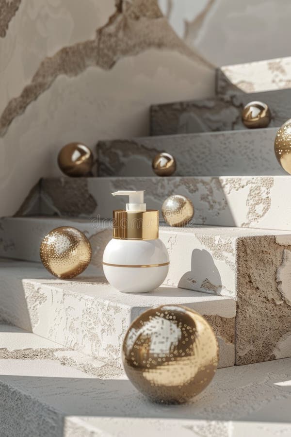 Luxurious Staircase Steps with Intricate Gold Decorations, Ideal for ...