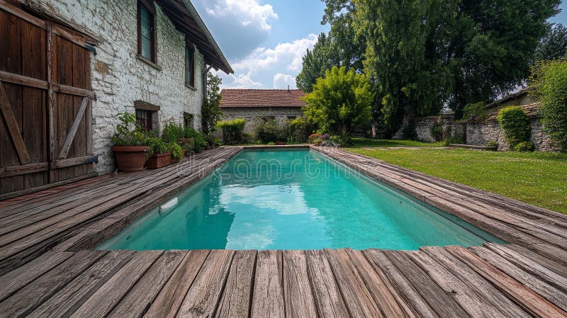 A Luxurious Stone Villa with a Pool and Panoramic Countryside Scenery ...