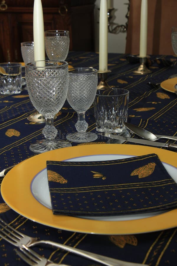 Luxurious table setting stock photo. Image of food, december - 83322724