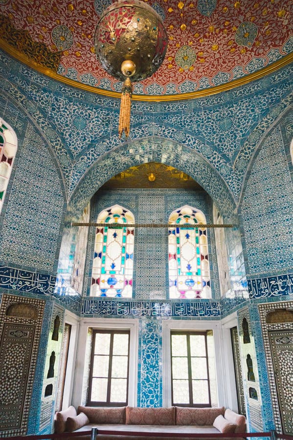 Luxurious Topkapi Palace S Interior Editorial Stock Photo - Image of ...