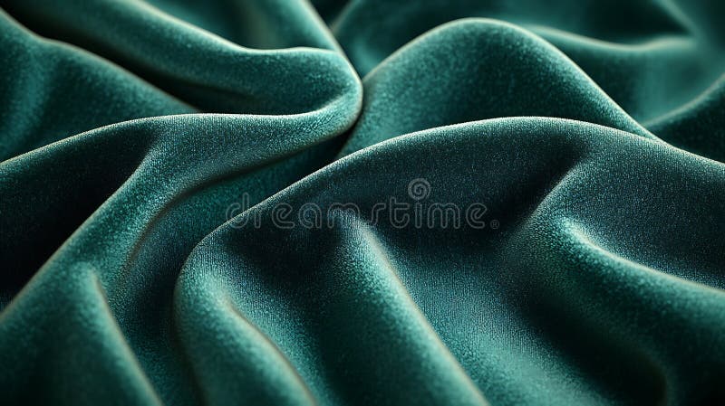 Luxurious Velvet Texture Deep Emerald Stock Image - Image of texture ...